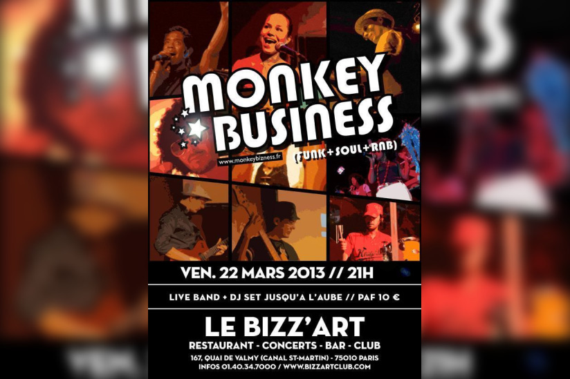 MONKEY BUSINESS @ Bizz'Art Club - Sortiraparis.com