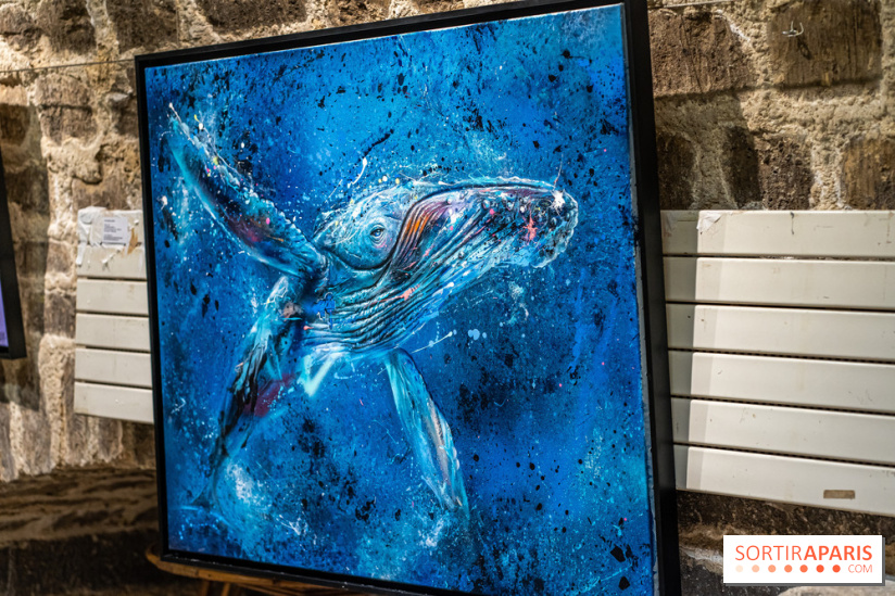 Exposición gratuita de arte callejero de Sax bajo la Iglesia de la Madeleine - fotos ...