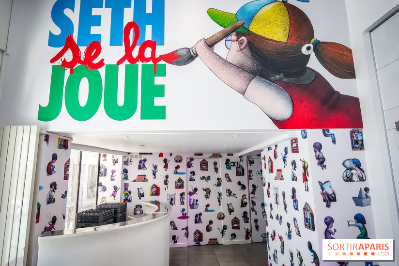 Seth Se La Joue Lexposition De Street Art Ludique Est Prolongée Au