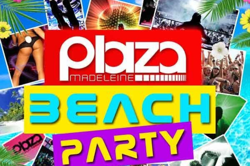 Plaza beach party @plaza madeleine - Nuits parisiennes - Sortiraparis.com