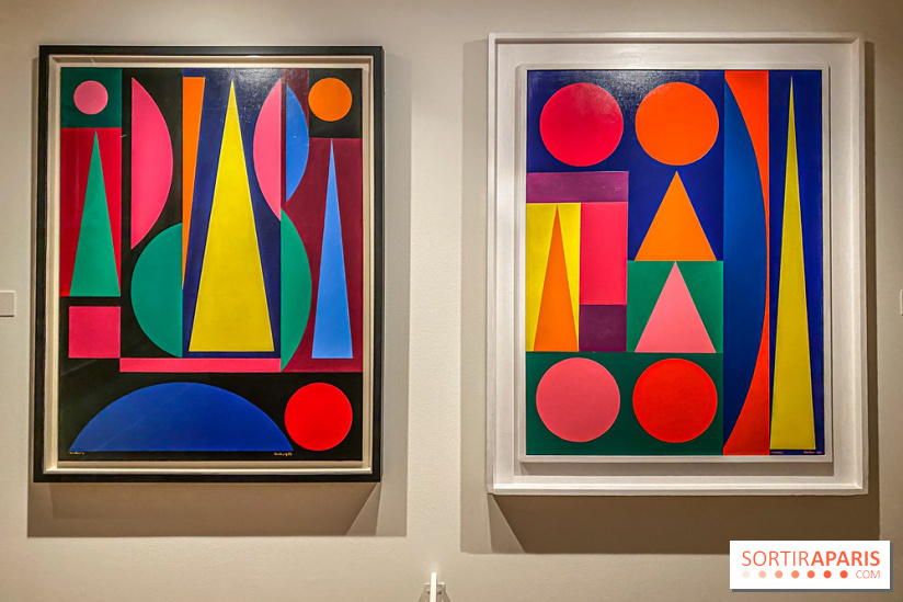 Exposition Auguste Herbin au Musée de Montmartre - nos photos - Sortiraparis.com