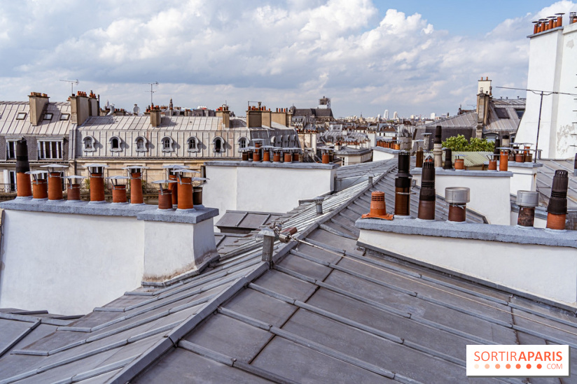 Teras atap dan teras tersembunyi di Hôtel Pilgrim - Sortiraparis.com