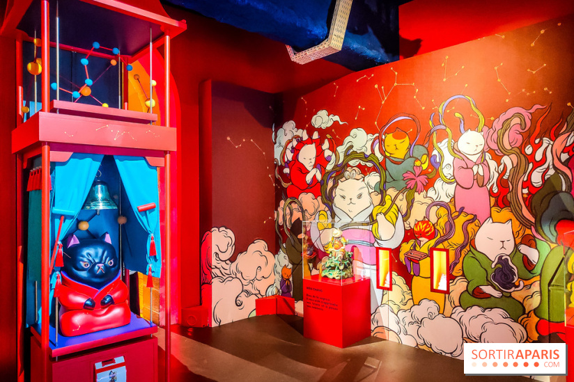 Oh my Gods, l'exposition de Wenna qui nous plonge dans la mythologie chinoise au musée en Herbe ...