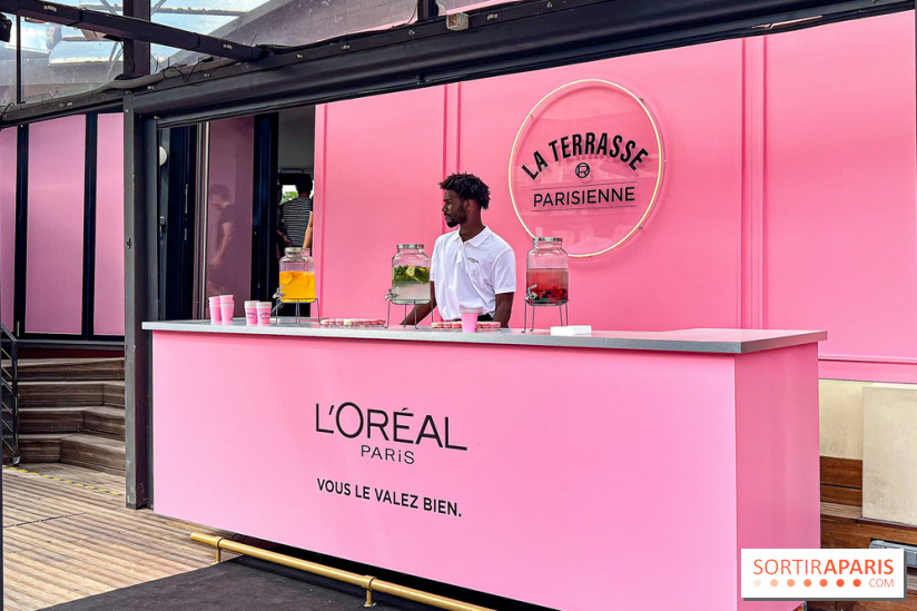 La Terrasse Parisienne: the beauty giant's free, experiential pop-up on a barge - last day ...