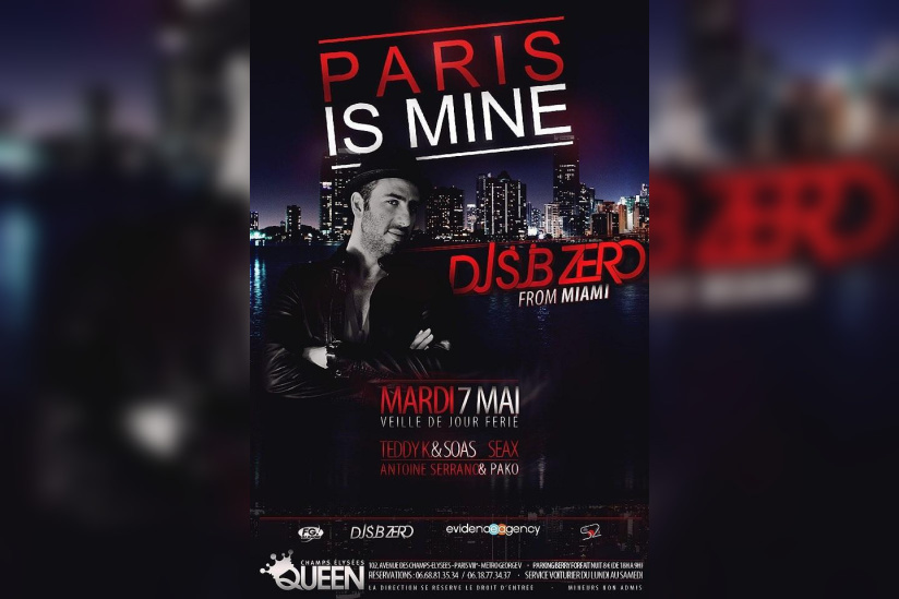 Paris is Mine : Dj Sub Zero from MIAMI - Sortiraparis.com