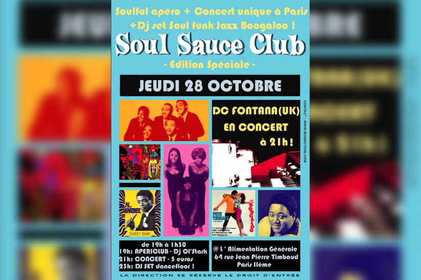 Soul sauce club @l'alimentation générale - Nuits parisiennes - Sortiraparis.com