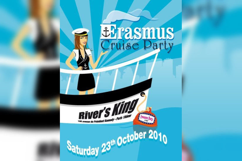 Erasmus cruise party @ river's king - Nuits parisiennes - Sortiraparis.com