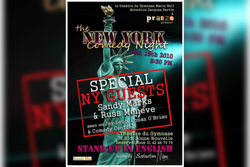 The new york giant comedy night - Nuits parisiennes - Sortiraparis.com