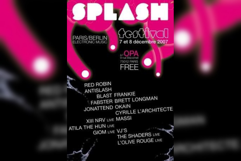 Splash festival - Nuits parisiennes - Sortiraparis.com