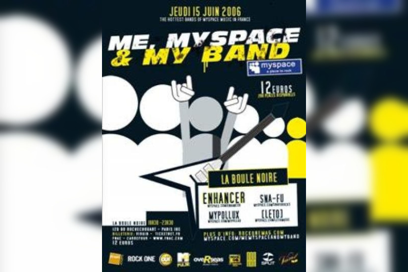 Me, myspace & my band, seconde edition - Concerts - Sortiraparis.com