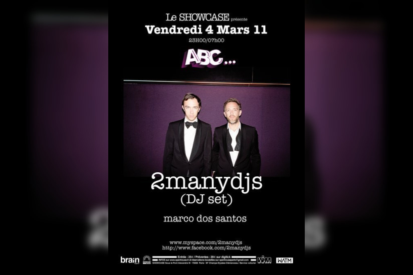 2 many dj's en dj set exceptionnel au showcase! - Sortiraparis.com