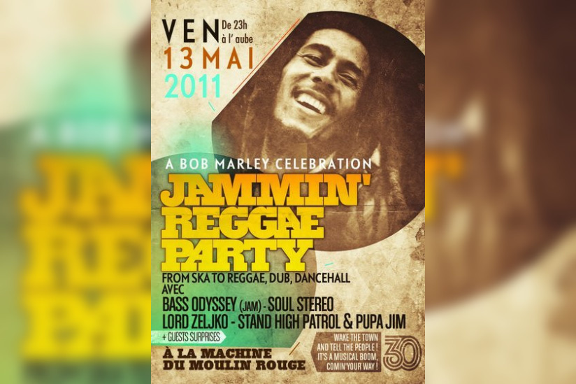 A bob marley celebration - Nuits parisiennes - Sortiraparis.com