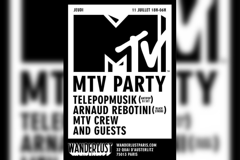MTV PARTY @Wanderlust - Sortiraparis.com