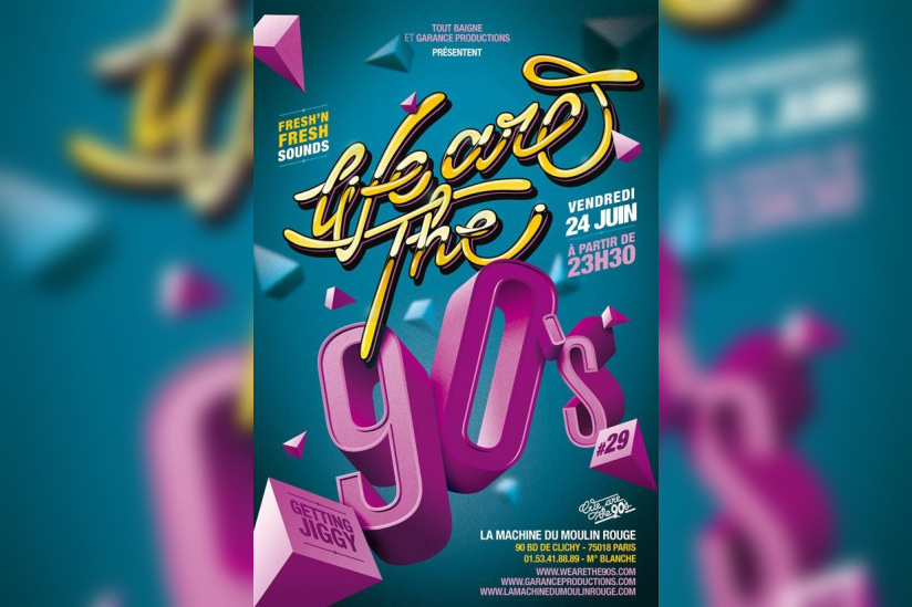 We are the 90's #29 - Nuits parisiennes - Sortiraparis.com