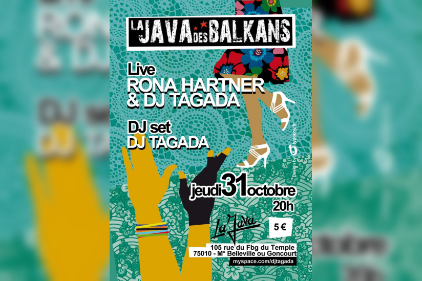 LA JAVA DES BALKANS feat RONA HARTNER @La Java - Sortiraparis.com