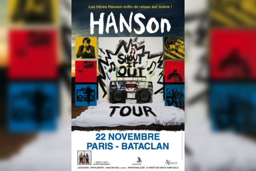 Le come-back des frères hanson - Sortiraparis.com
