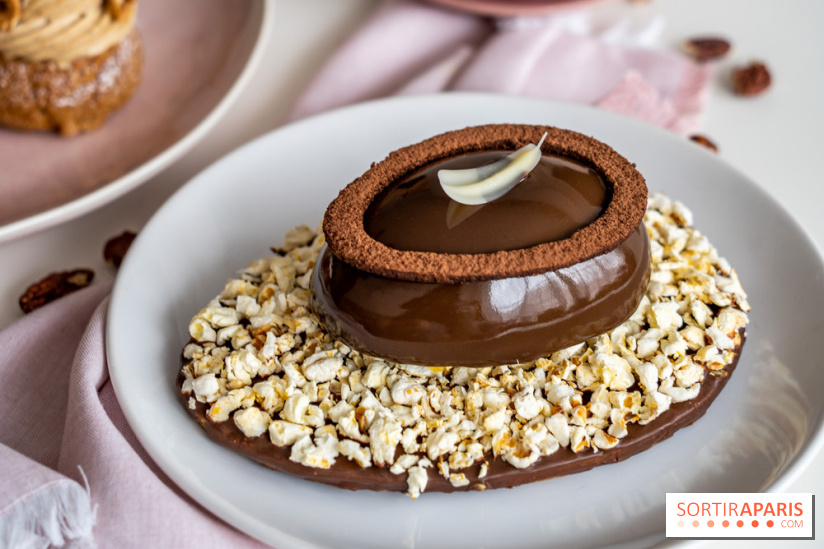 Oeuf de Pâques entremets des Secrets de Muriel au Grand Colbert ...