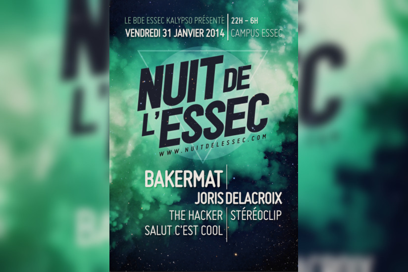 Nuit de l’ESSEC 2014 à Cergy avec Bakermat et Joris Delacroix - Sortiraparis.com