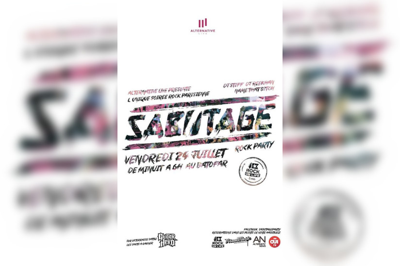 Sabotage Rock Party au Batofar avec Rockurlife - Sortiraparis.com