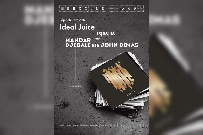 Ideal Juice au Rex Club avec John Dimas - Sortiraparis.com
