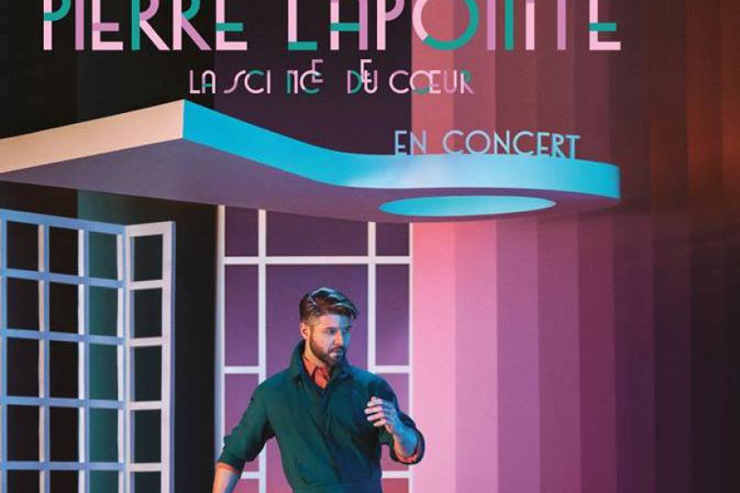 Pierre Lapointe en concert à La Salle Pleyel de Paris en octobre 2018 ...