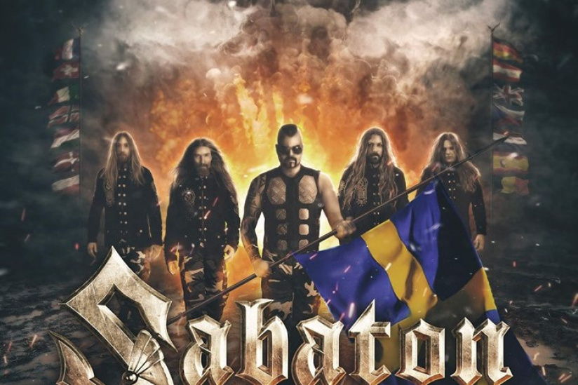 Sabaton live at Paris La Villette Zénith in February 2020 ...