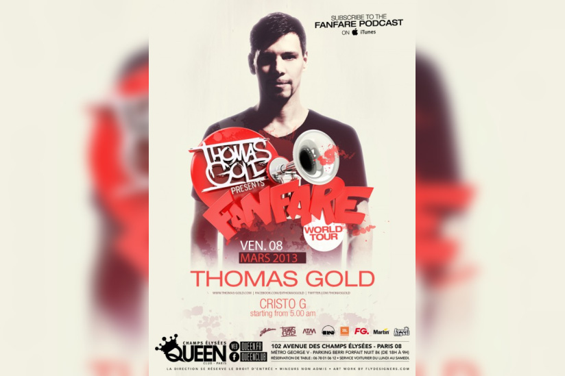 Thomas Gold au Queen - Sortiraparis.com