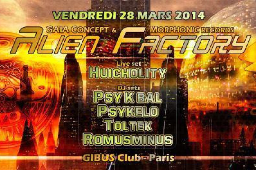 Alien Factory vs Morphonic Records @Gibus - Sortiraparis.com