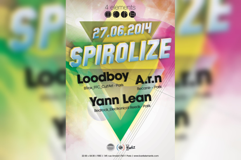 Spirolize @Bar 4 elements - Sortiraparis.com