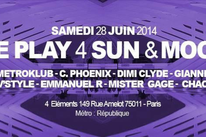 We Play 4 Sun & Moon @Bar 4 elements - Sortiraparis.com