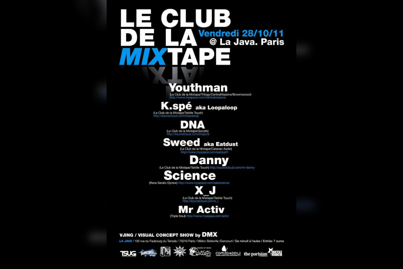 LE CLUB DE LA MIXTAPE - Sortiraparis.com