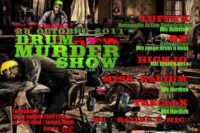 Drum Murder Show - Sortiraparis.com