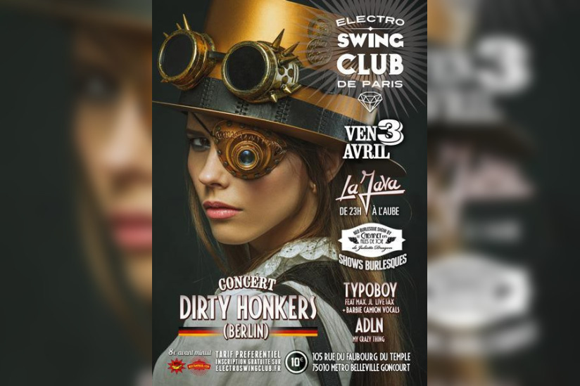 Electro swing club @La Java - Sortiraparis.com