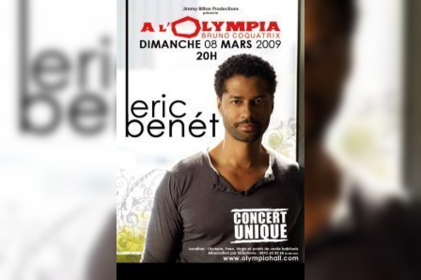 Eric benét à l'olympia - Concerts - Sortiraparis.com