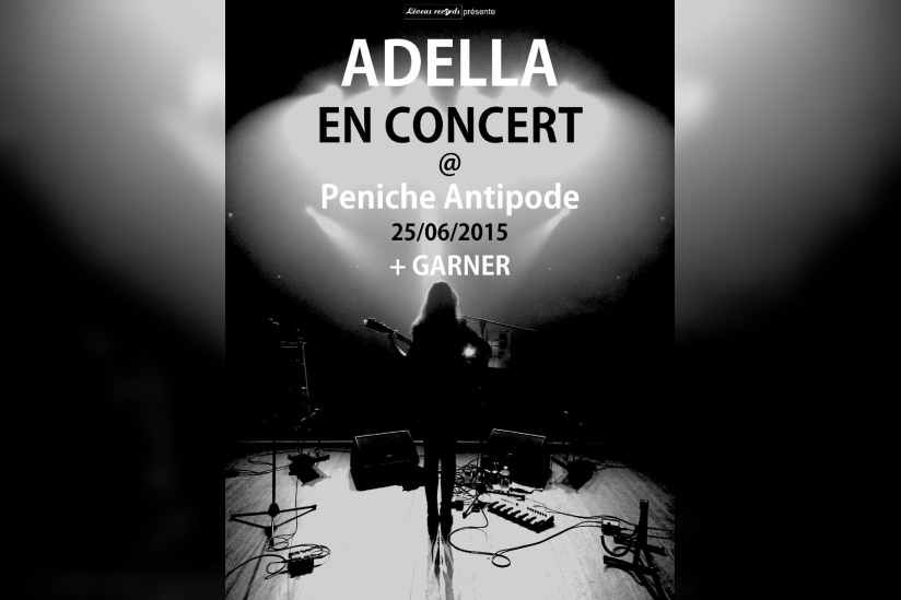 Adella + Garner en concert @Péniche Antipode - Sortiraparis.com