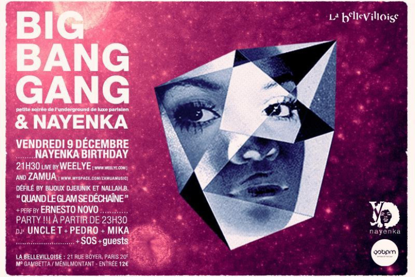 Big Bang Party feat Nayenka Bday : Let's get back in the groove ...