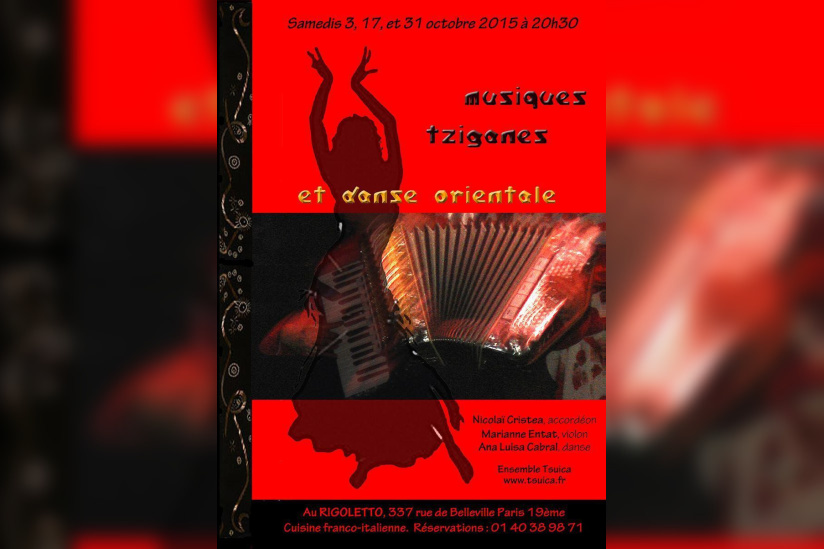 Musique tzigane et danse orientale @Le Rigoletto - Sortiraparis.com