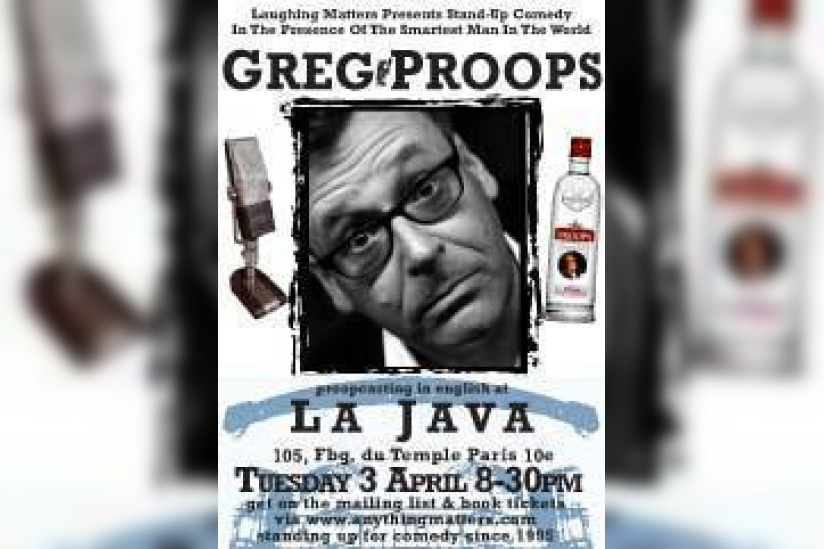 GREG PROOPS - Sortiraparis.com