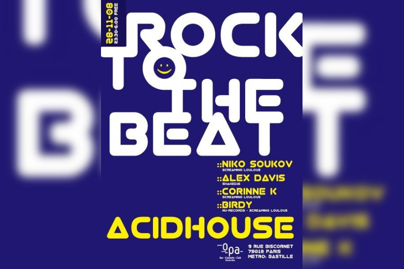 Rock to the beat - Nuits parisiennes - Sortiraparis.com