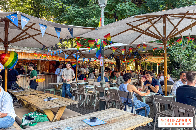 Pesta nonton bareng Drag Race France All Stars di bar Chez Mylène di arondisemen ke-12 ...