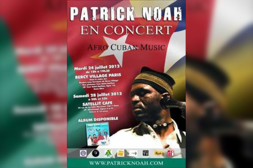 Patrick NOAH en concert à Bercy Village Paris - Sortiraparis.com