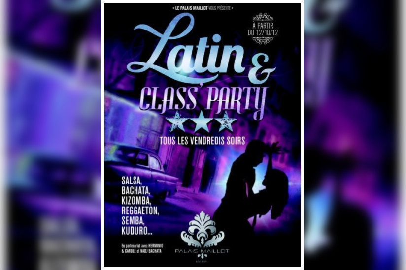 Latin & Class' Party au Palais M - Sortiraparis.com