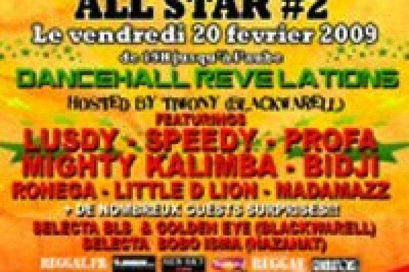 Reggae all stars #2 - Nuits parisiennes - Sortiraparis.com