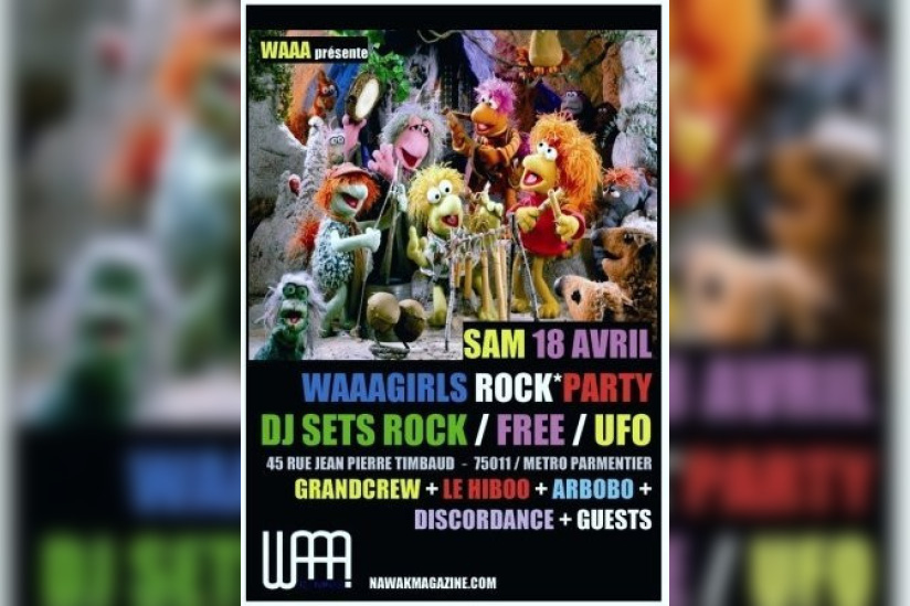 Waaagirls rock party - Nuits parisiennes - Sortiraparis.com