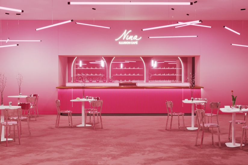 Nina Illusion Café: the café and immersive pop-up for the new fragrance ...