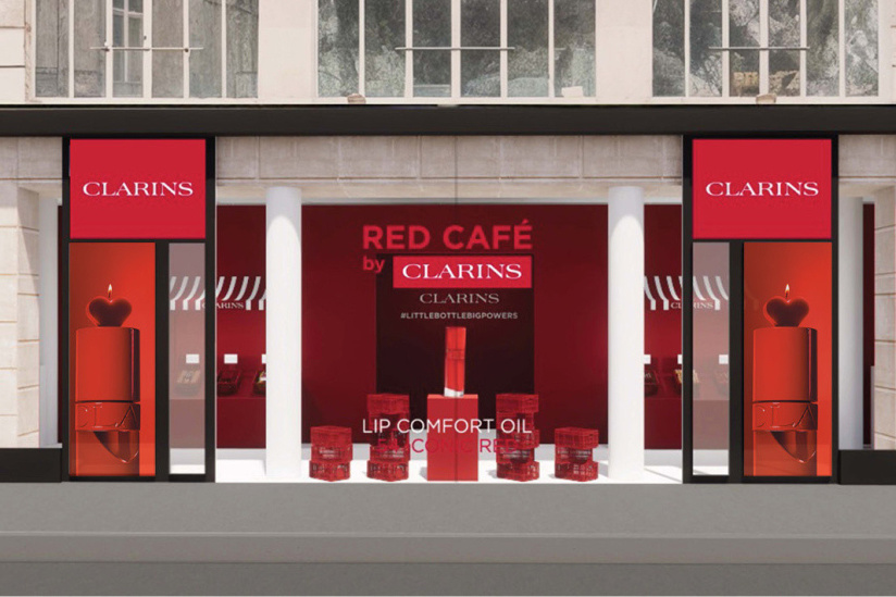 Red Café by Clarins : le café pop-up expérientiel gratuit à découvrir à Paris ce week-end ...