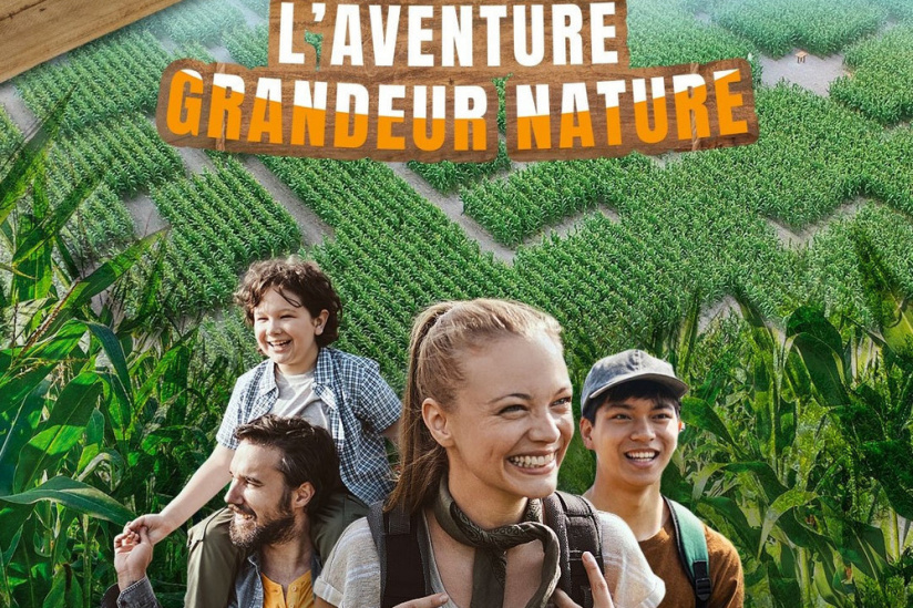 Pop Corn Labyrinthe Val d'Oise: un laberinto gigante en un maizal de ...