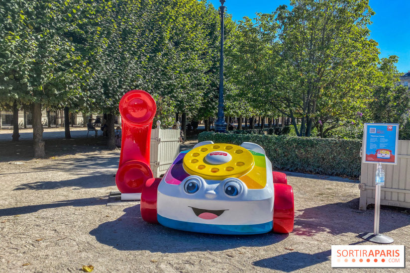 Le Jardin du Palais Royal se transforme en jardin d'enfants avec des ...