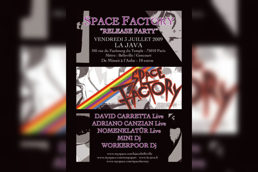 Space factory release party - Nuits parisiennes - Sortiraparis.com