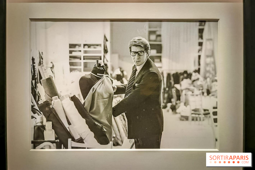 Exposition Yves Saint Laurent, les coulisses de la haute couture à Lyon, au musée Yves Saint ...